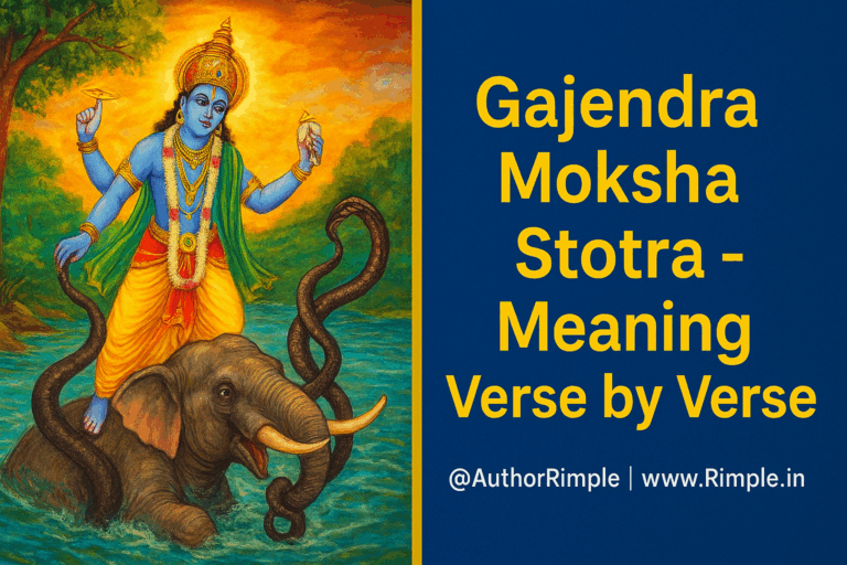 Gajendra Moksha Stotra – Meaning Verse by Verse