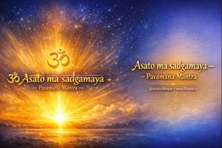 Asato ma sadgamaya – Pavamana Mantra